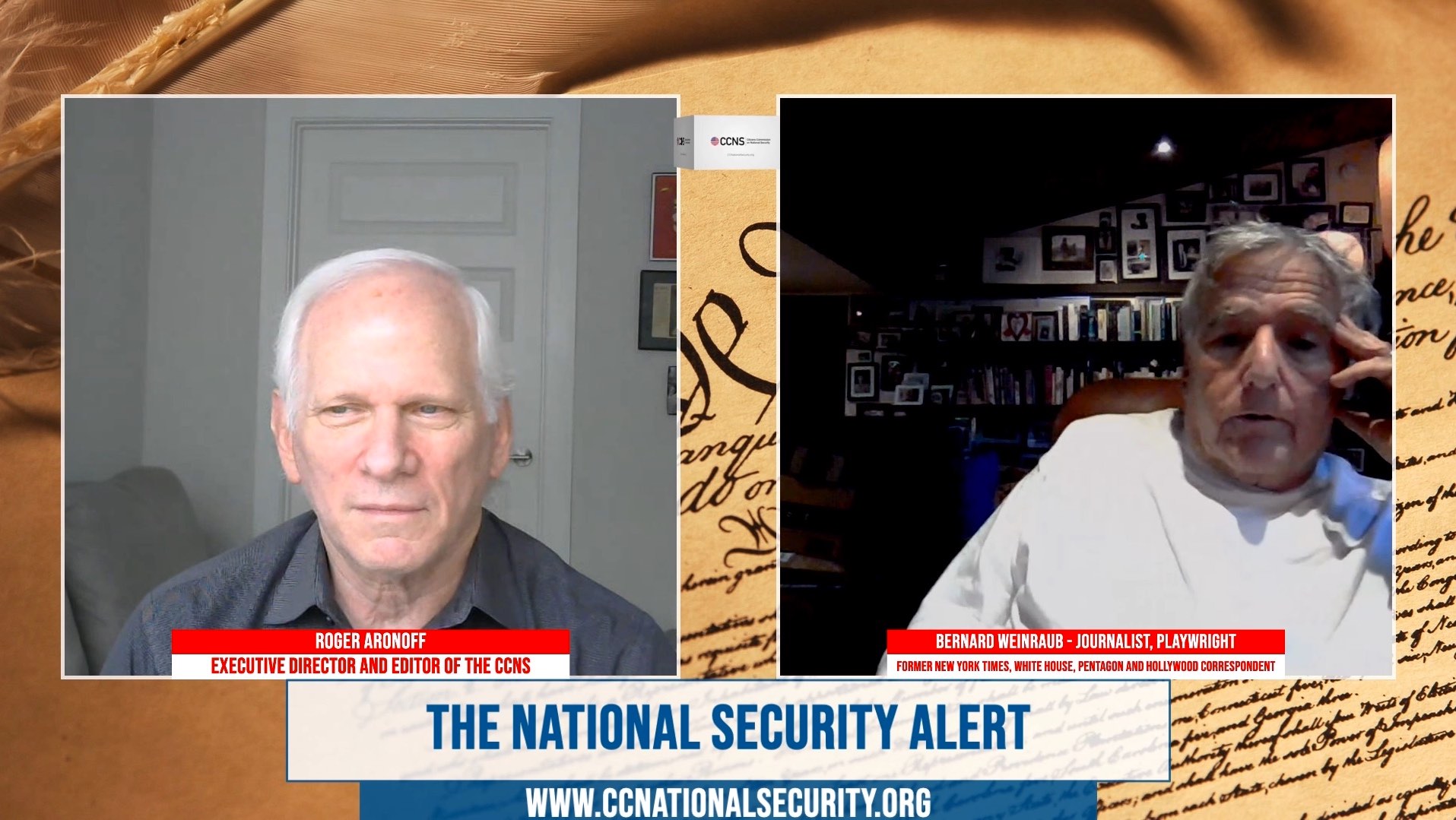 The National Security Alert – Episode 9 – with Former NY Times reporter ...