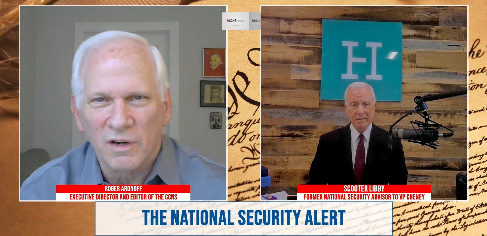 Scooter Libby, On the Record with Roger Aronoff: His prosecution and ...