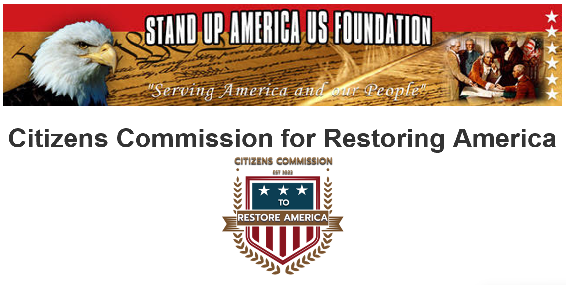 Call for Action for Restoring America - Citizens Commission on National ...