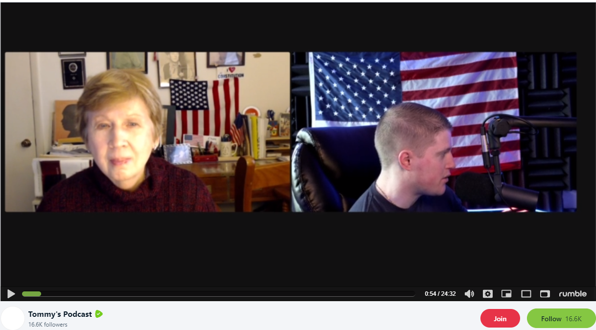 Clare Lopez with Tommy Corrigan on the continuing CCP balloon saga - Citizens Commission on ...