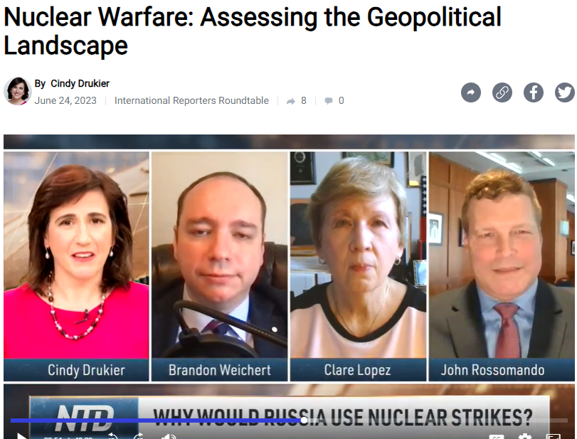 Nuclear Warfare: Assessing the Geopolitical Landscape [Video ... Nuclear Warfare: Assessing the Geopolitical Landscape [Video ...