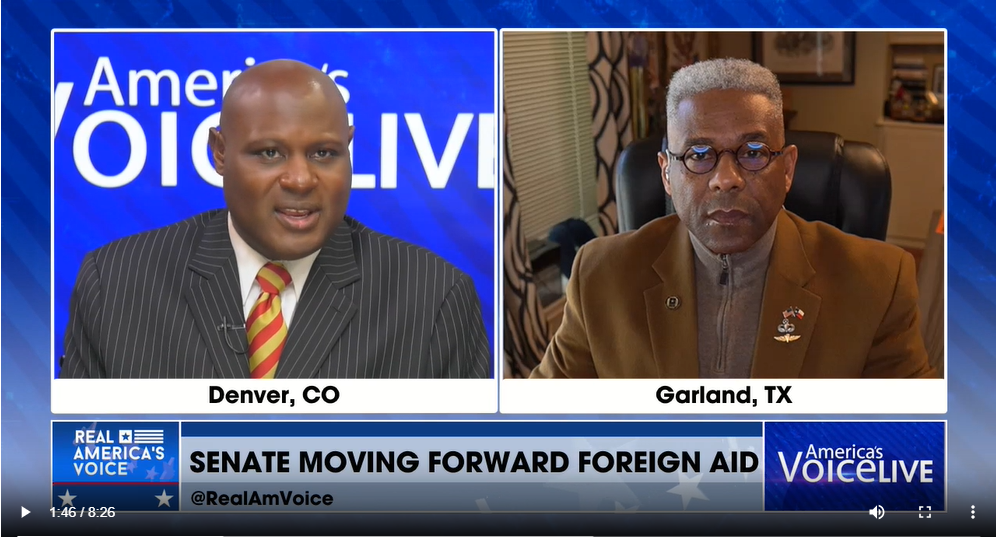 Allen West on the Senate foreign aid bill and misplaced priorities ...